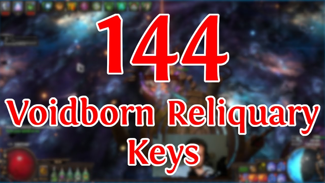 Opening 144 Voidborn Reliquary Keys - The Search for Foil Mageblood - Path of Exile 3.20 - YouTube