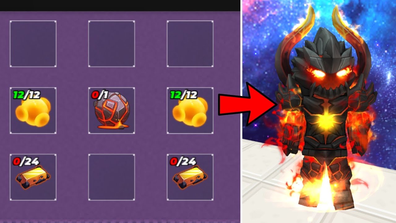 Crafting Lava Core Armor in SkyBlock! (Blockman Go) - YouTube