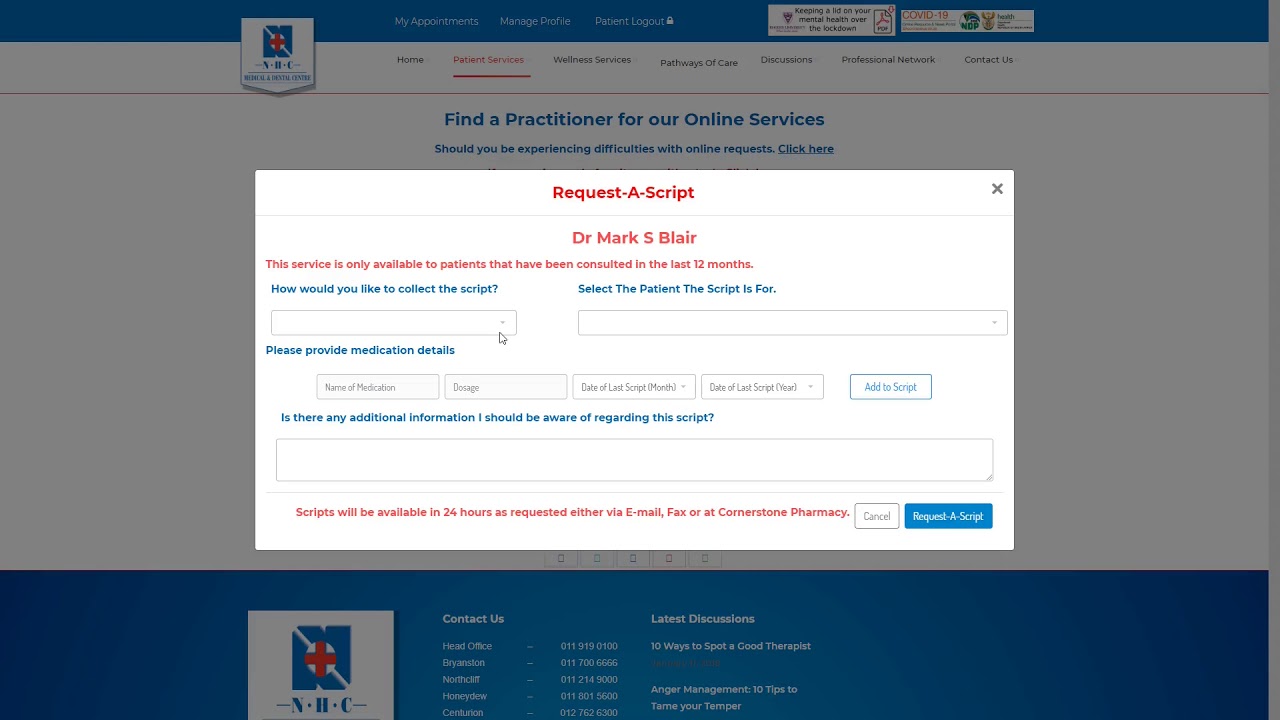 Request A Script NHC - YouTube