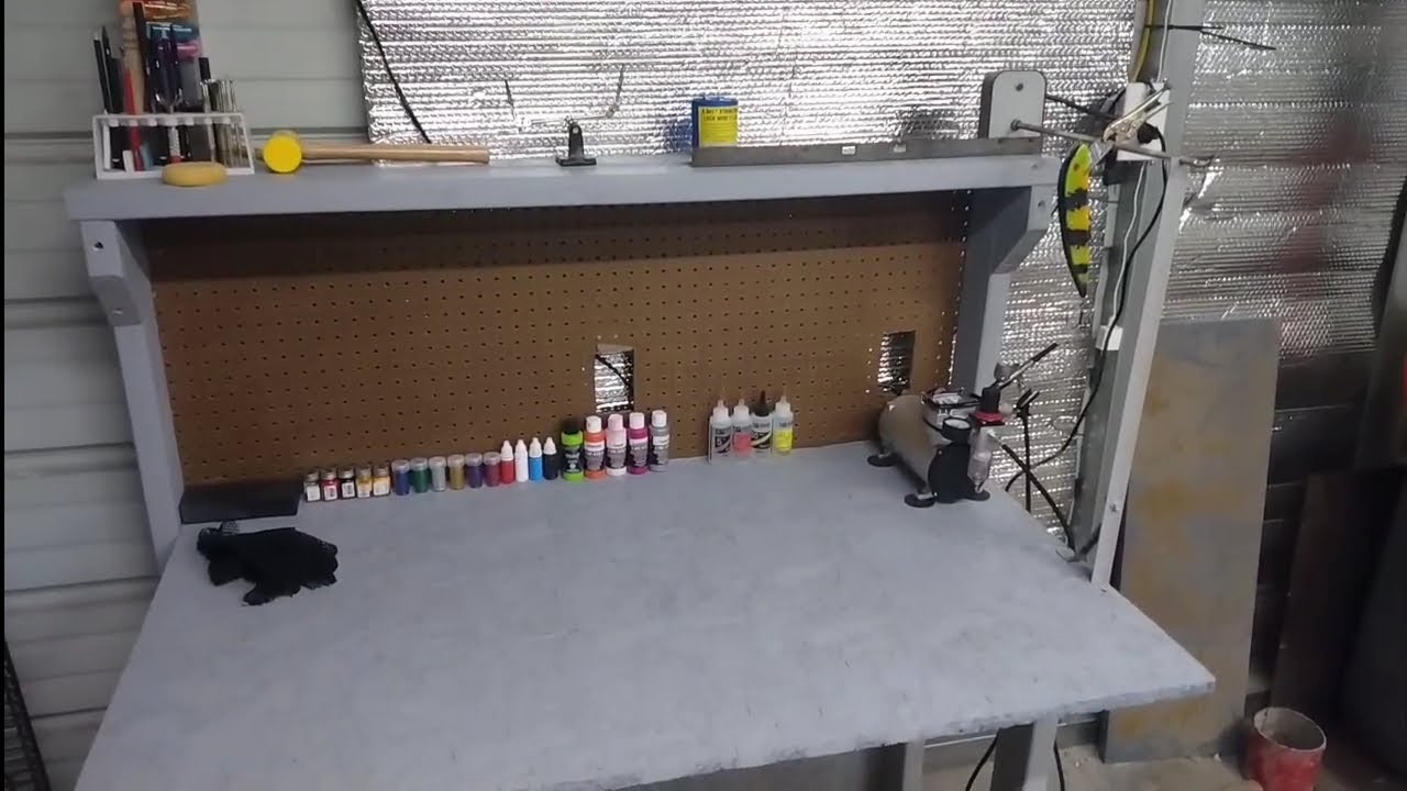 Building a work bench - YouTube