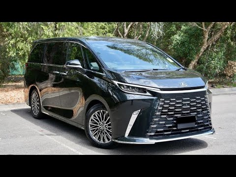 All New Lexus LM350h Hybrid ( 2024 ) - Luxury Minivan 7-Seater | Black Color - YouTube