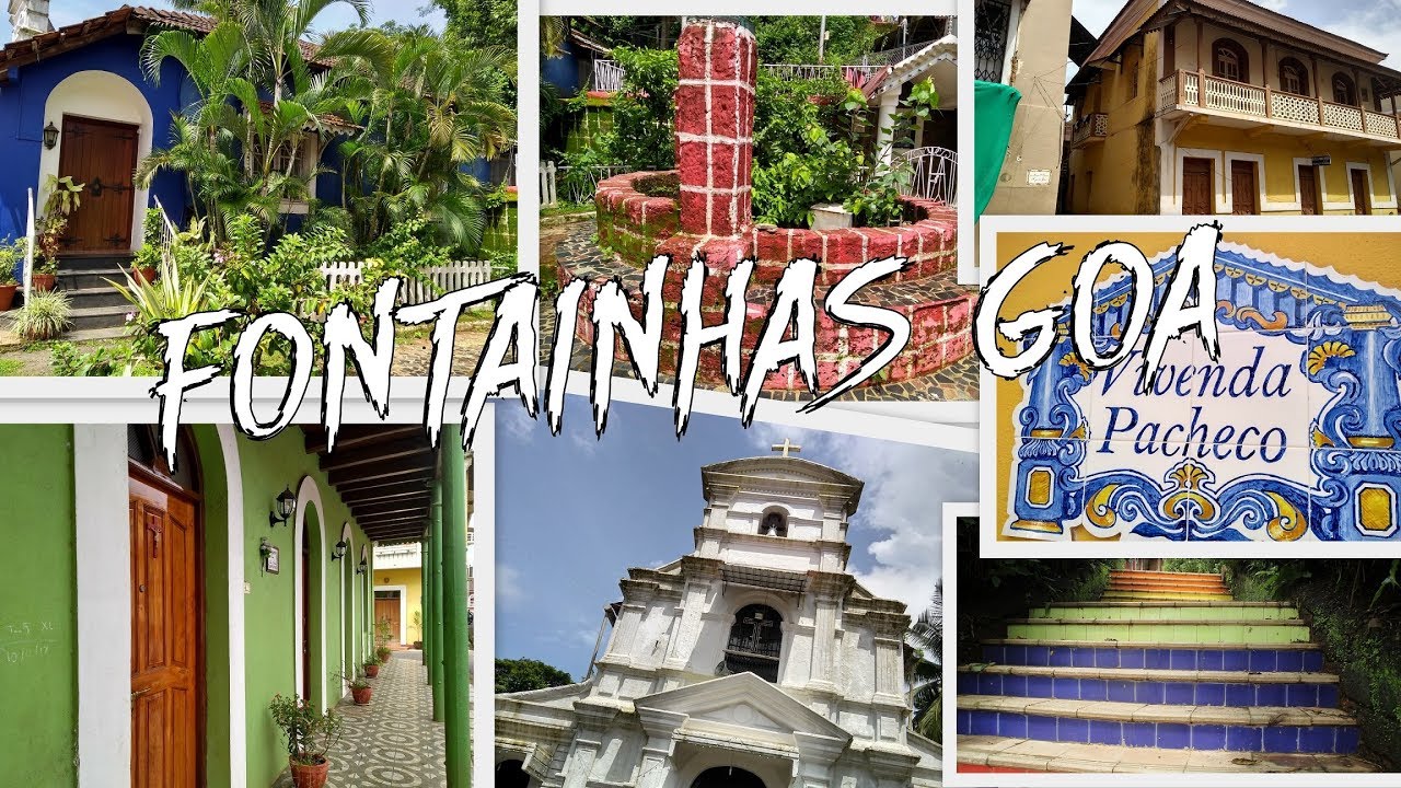Fontainhas-The Splash of Colors - HD Vlog Panjim Goa India - YouTube