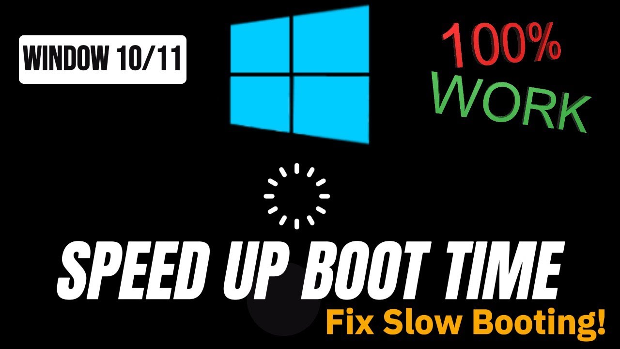 Boost Your Windows Laptop Boot Time With These Tips! - YouTube