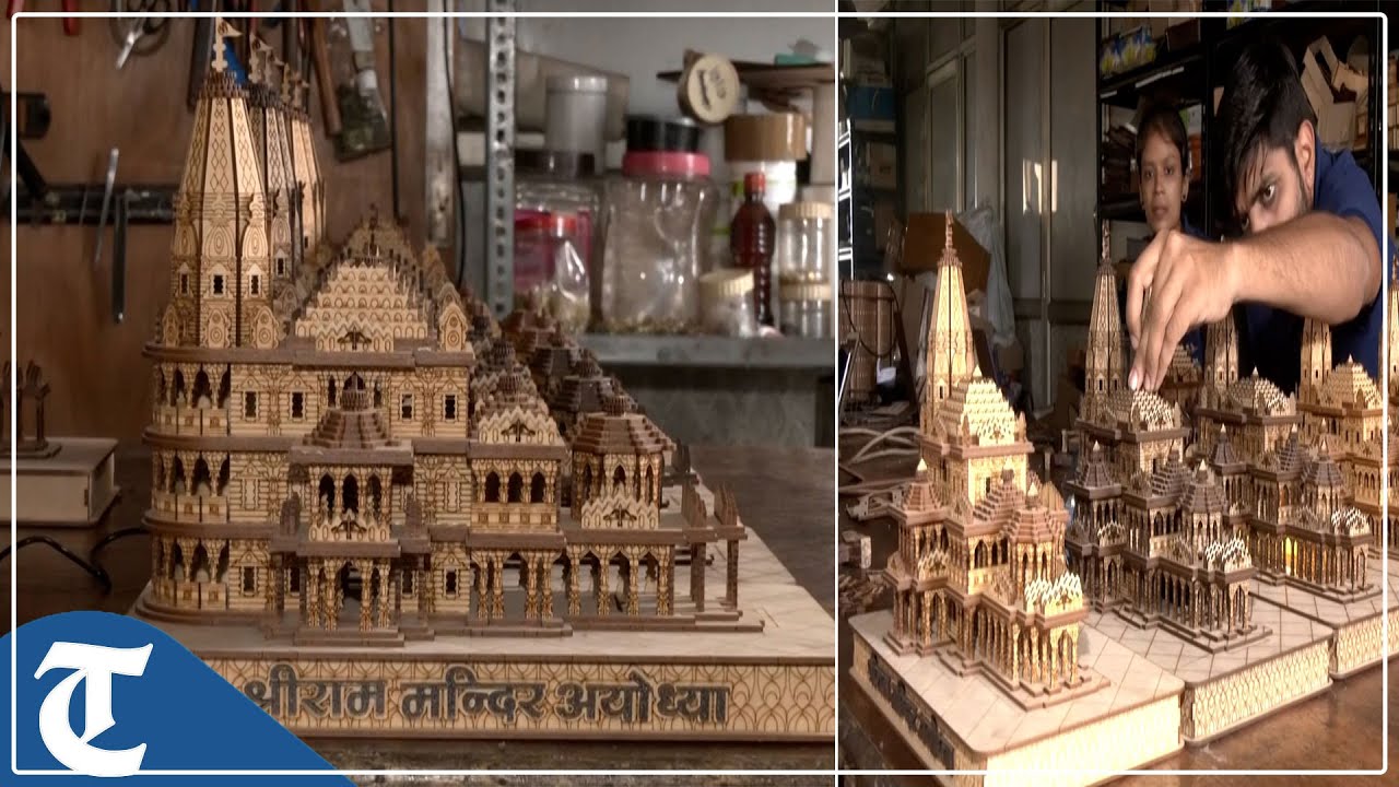 Gujarat: Ram Temple’s wooden replicas to be sold as gift ahead of ...