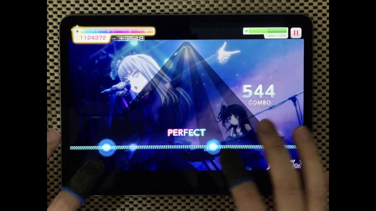 【ガルパ】LOUDER [EXPERT 27] FULL COMBO (15G) 手元【MV ON】 - YouTube