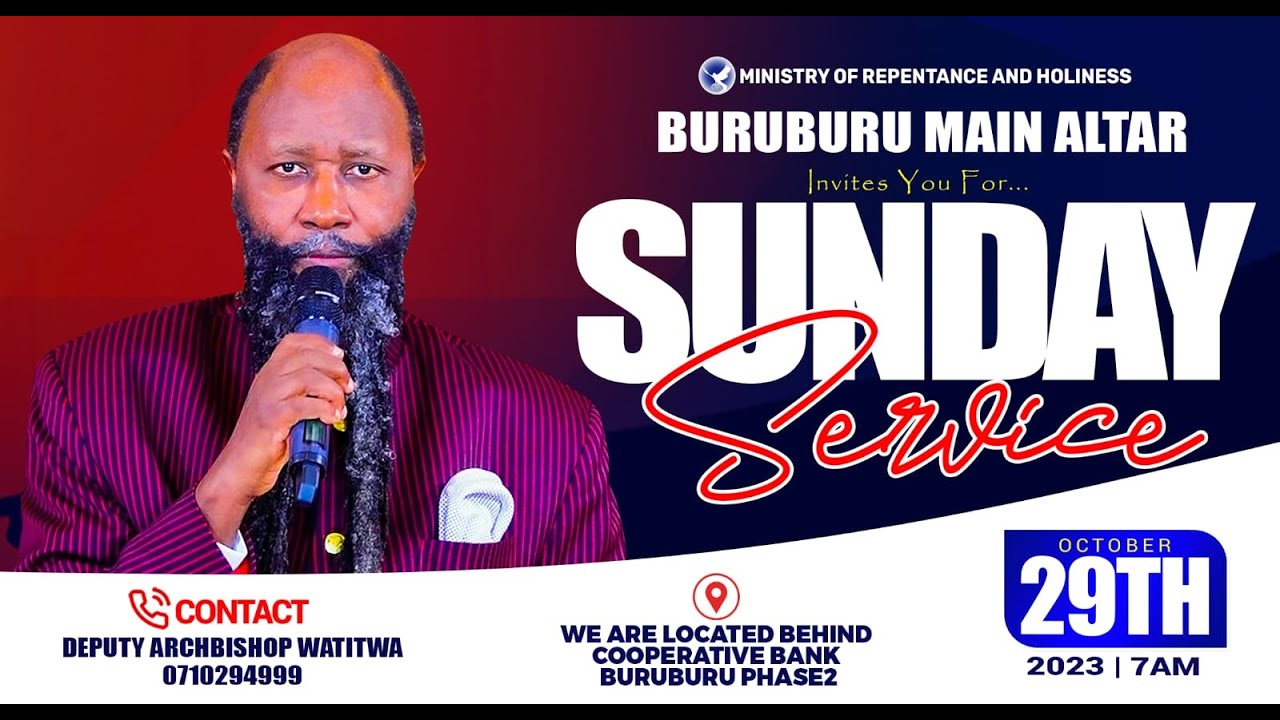 BURUBURU MAIN ALTAR - YouTube