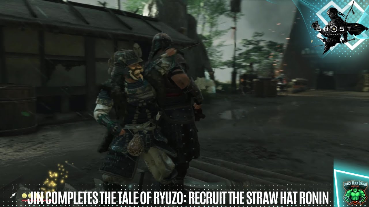 Jin completes The Tale of Ryuzo: Recruit the Straw Hat Ronin (Act 1 ...