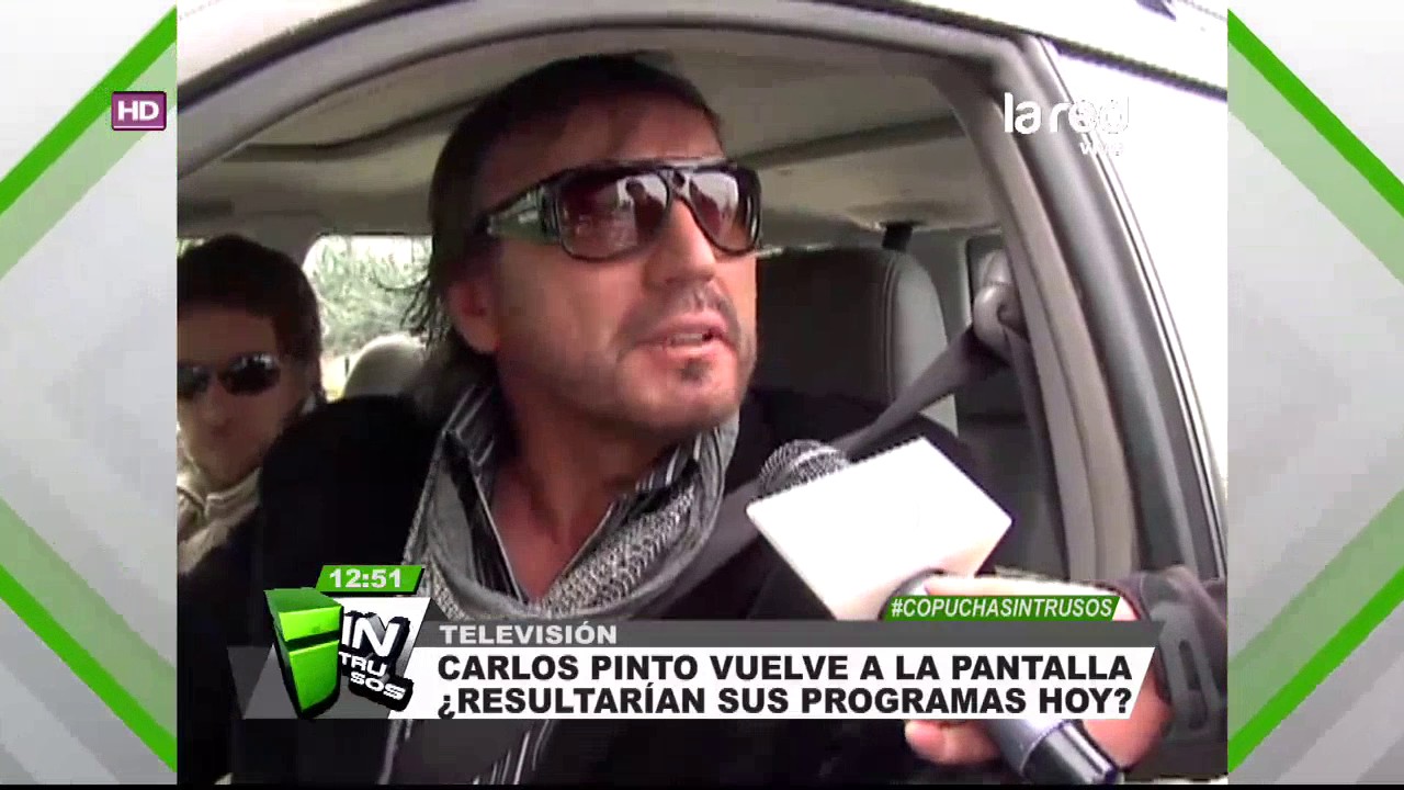 El regreso de Carlos Pinto a la televisión - YouTube