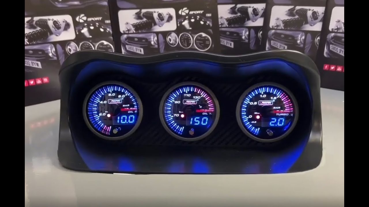 Prosport JDM Gauges in ATI Triple Pod Opening Ceremony - YouTube