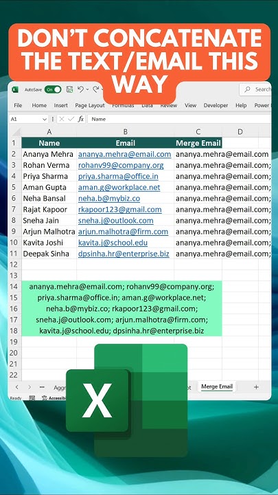 Stop Using CONCATENATE – Try TEXTJOIN Instead! #excel #shorts #trending #excelformula - YouTube