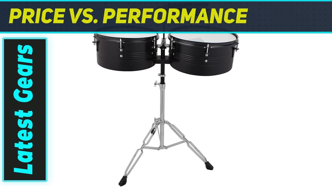 Ktaxon Timbales: The Ultimate Drum Set for Crisp Sound & Durability ...