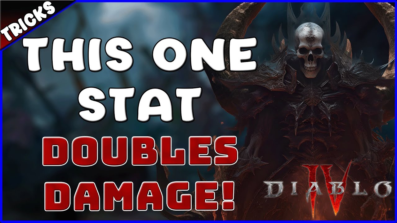 Diablo 4 - DOUBLE Your Damage with THIS ONE STAT ~ Best STAT IN GAME ...