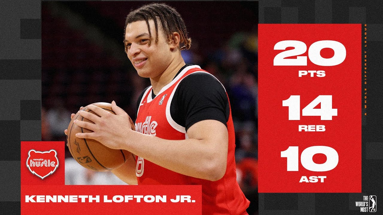 Kenneth Lofton Jr. Records His First Triple-Double in Memphis Hustle ...