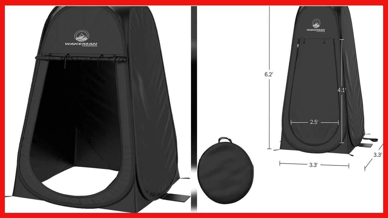 Portable Pop Up Pod- Instant Privacy, Shower & Changing Tent ...