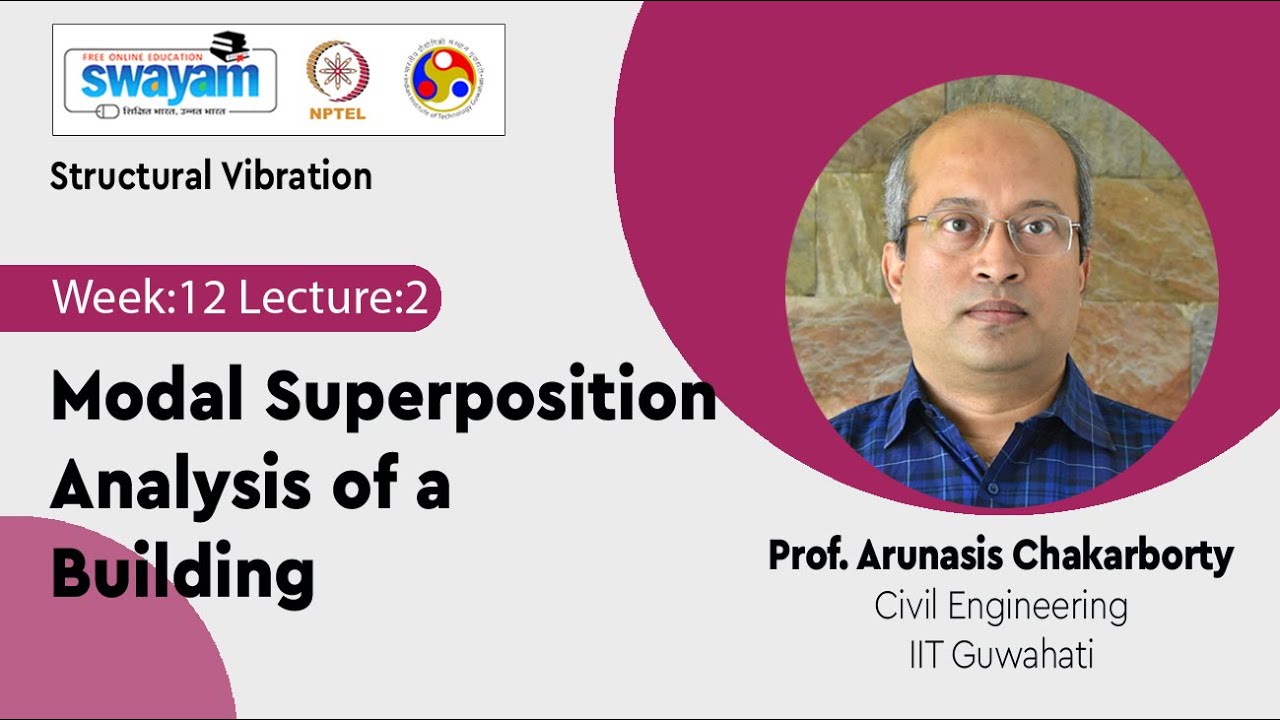 Lec 39: Modal Superposition Analysis of a Building - YouTube