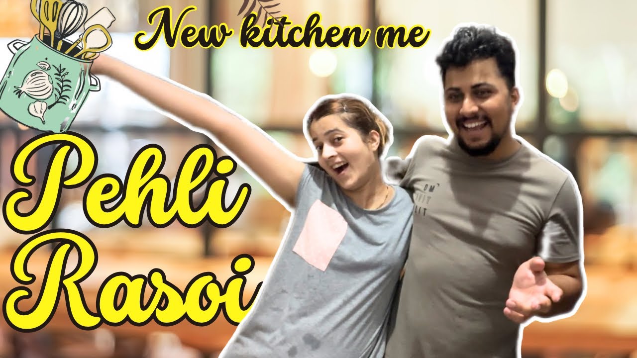 Meri pehli rasoi me bnaya kuch MEETHA☺️|| Aaj kitchen ka kiya MAKEOVER😱|| Shivani Sharma - YouTube