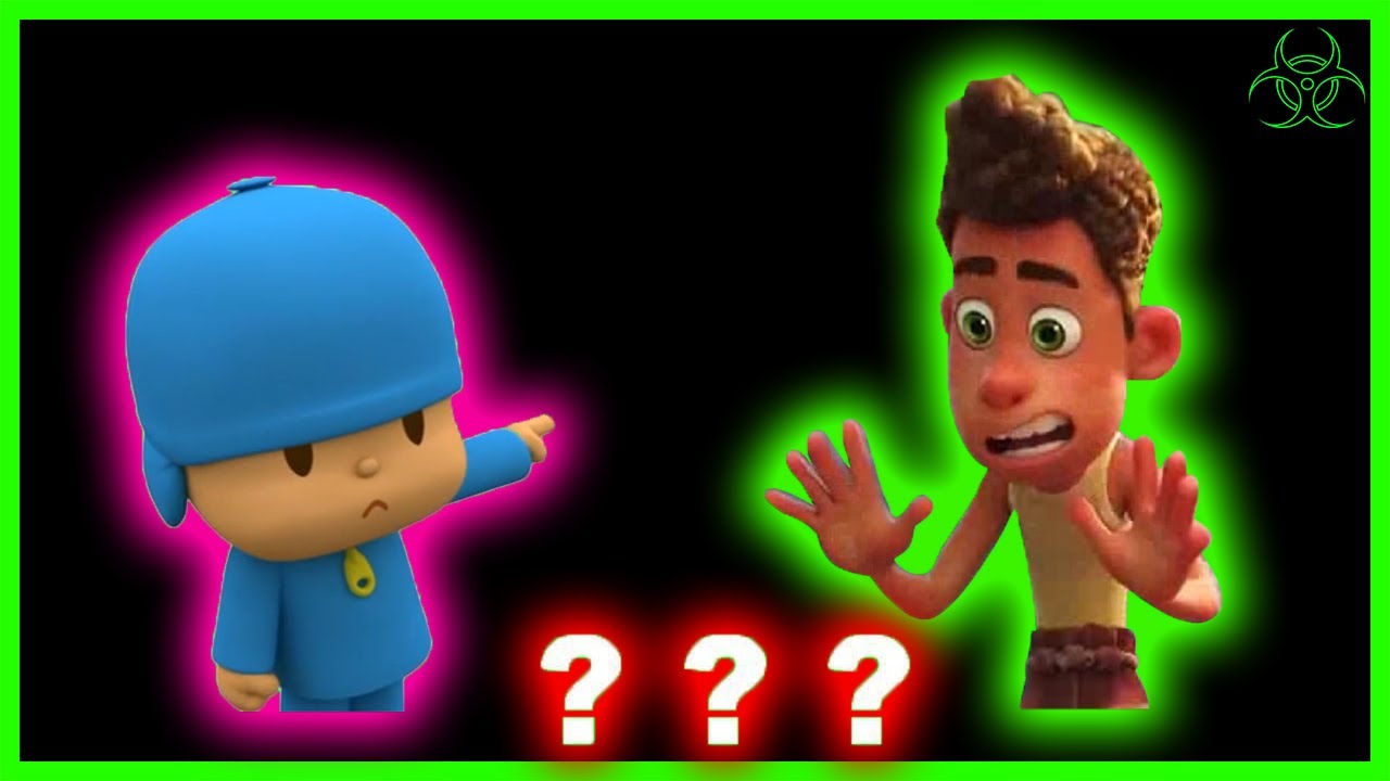 7 Pocoyo & Luca 2021 "Go Away! Okey!" Sound Variations in 40 seconds ...