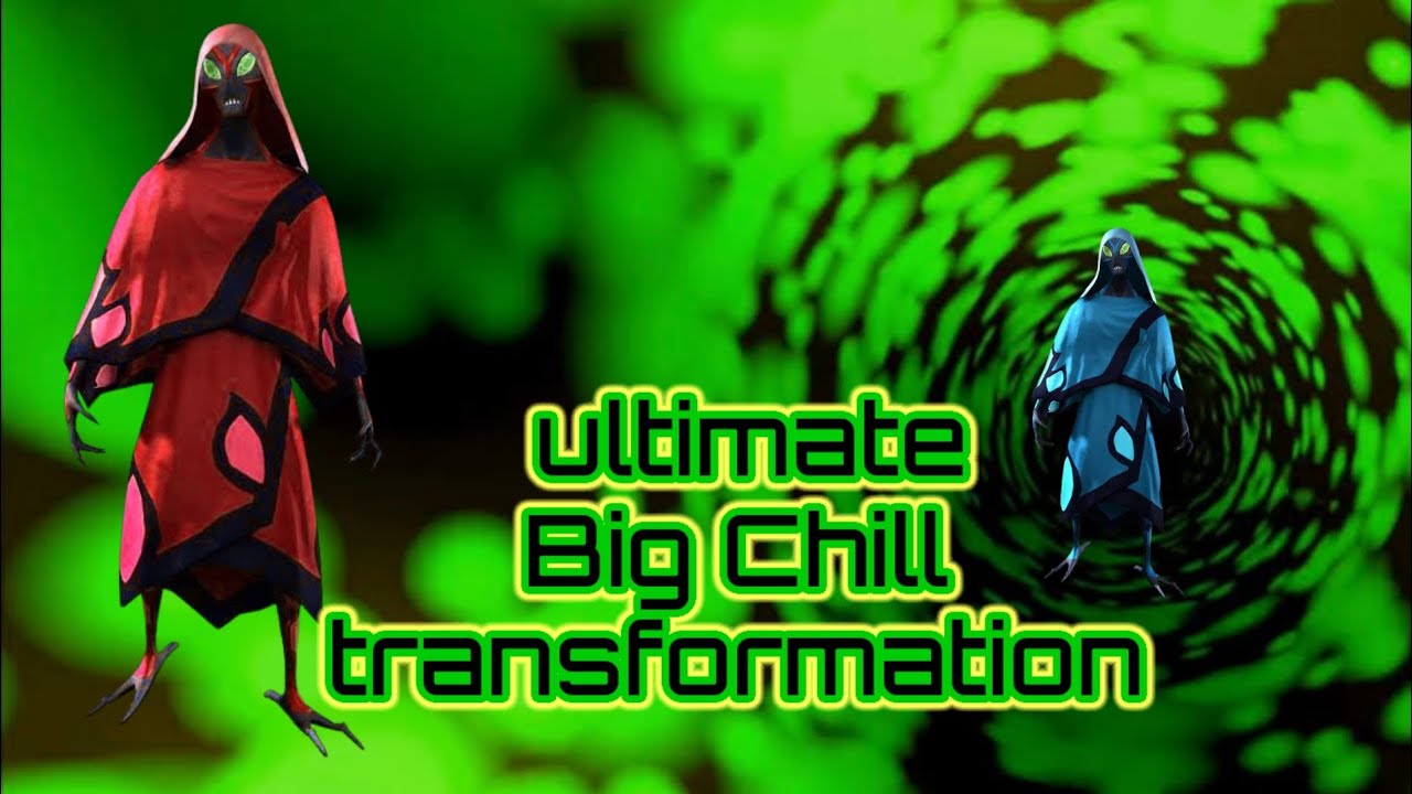ultimate big chill transformation in real life . ben10 ultimate big ...