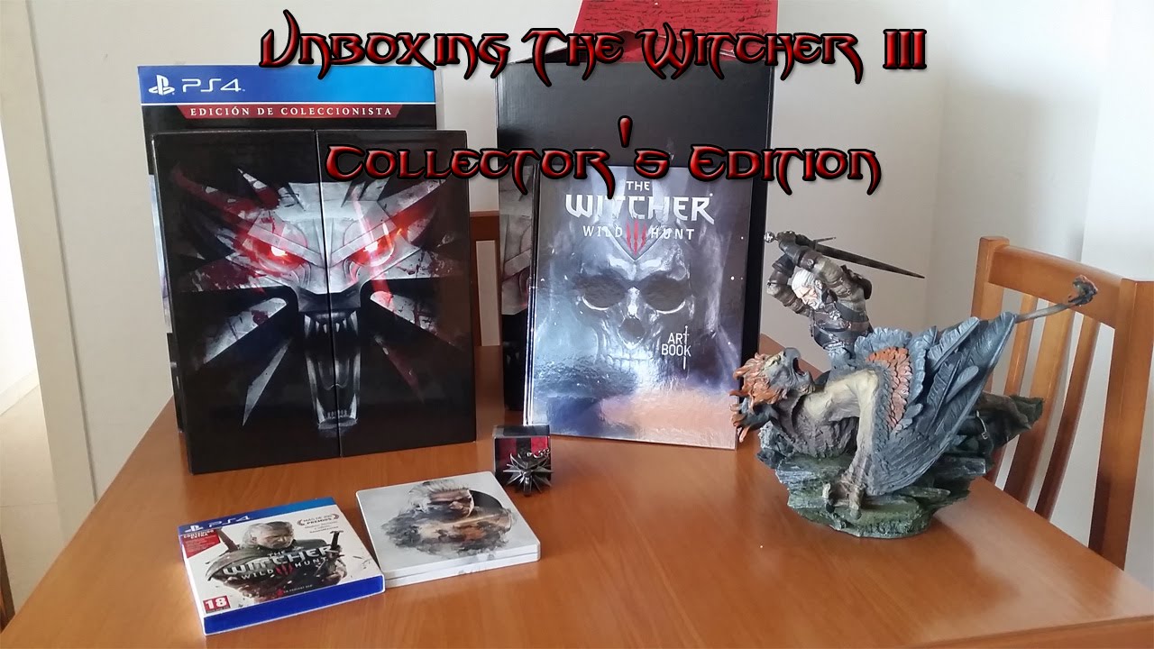 Unboxing The Witcher 3 Collector's Edition - YouTube