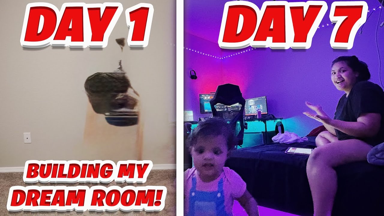 Dream Room Transformation! Epic Room + Gaming Setup 🎮 - YouTube