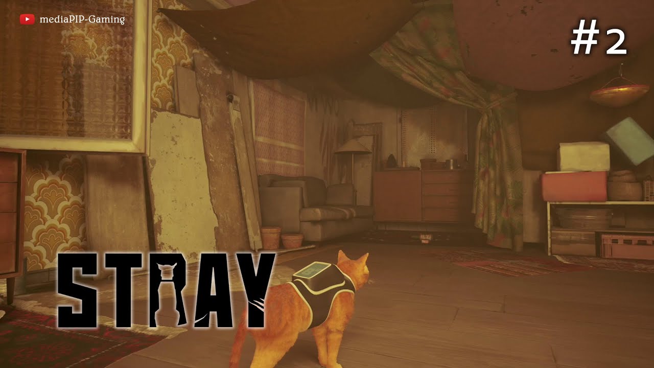 [EP #2] Stray -- No Commentary -- Playthrough -- PS4 -- Playstation - YouTube