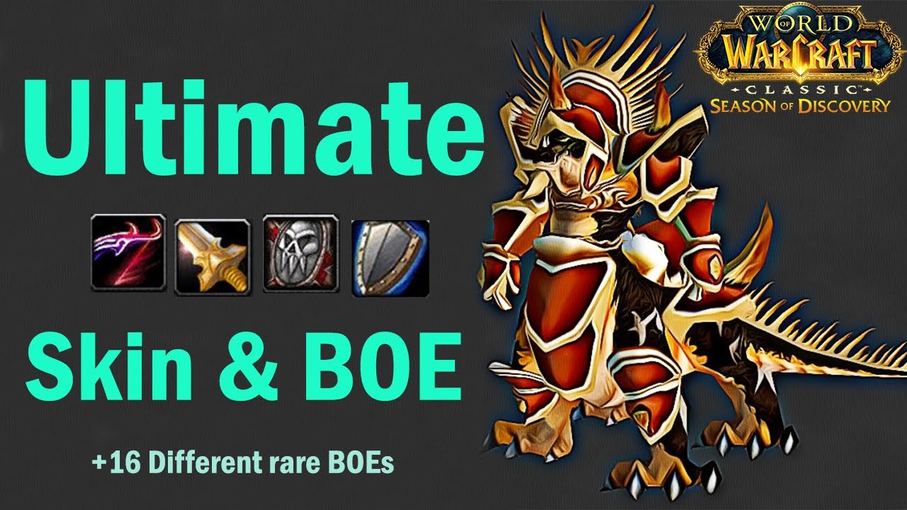 Ultimate Skin & BOE Farming Spot in SOD for Level +40 - YouTube