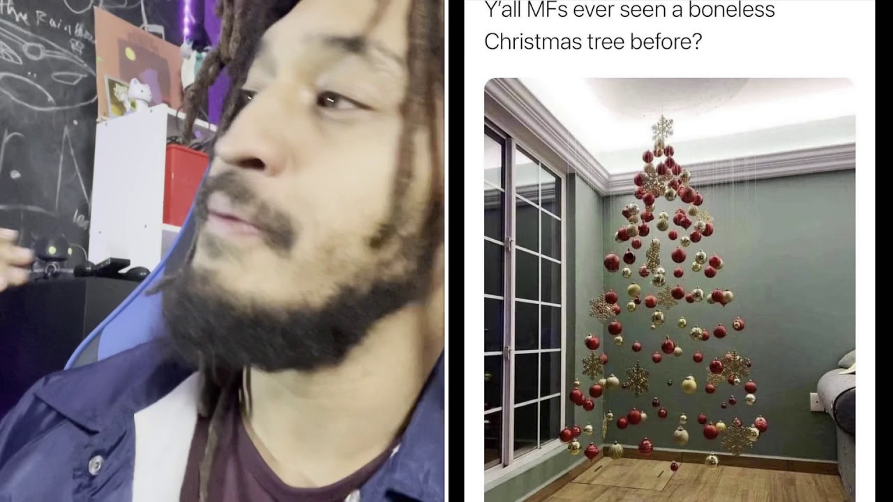 Yall Ever Seen a BONELESS Christmas Tree? 😂🎄 - YouTube