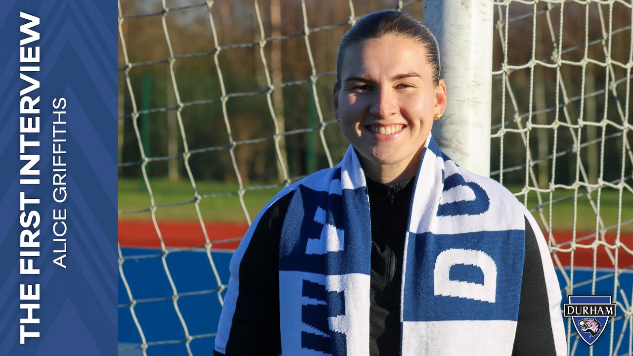 The First Interview | Alice Griffiths on joining Durham - YouTube
