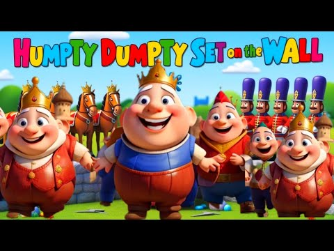"🎶 Humpty Dumpty & Friends Sing Along! Fun Nursery Rhymes for Kids 🎉 ...
