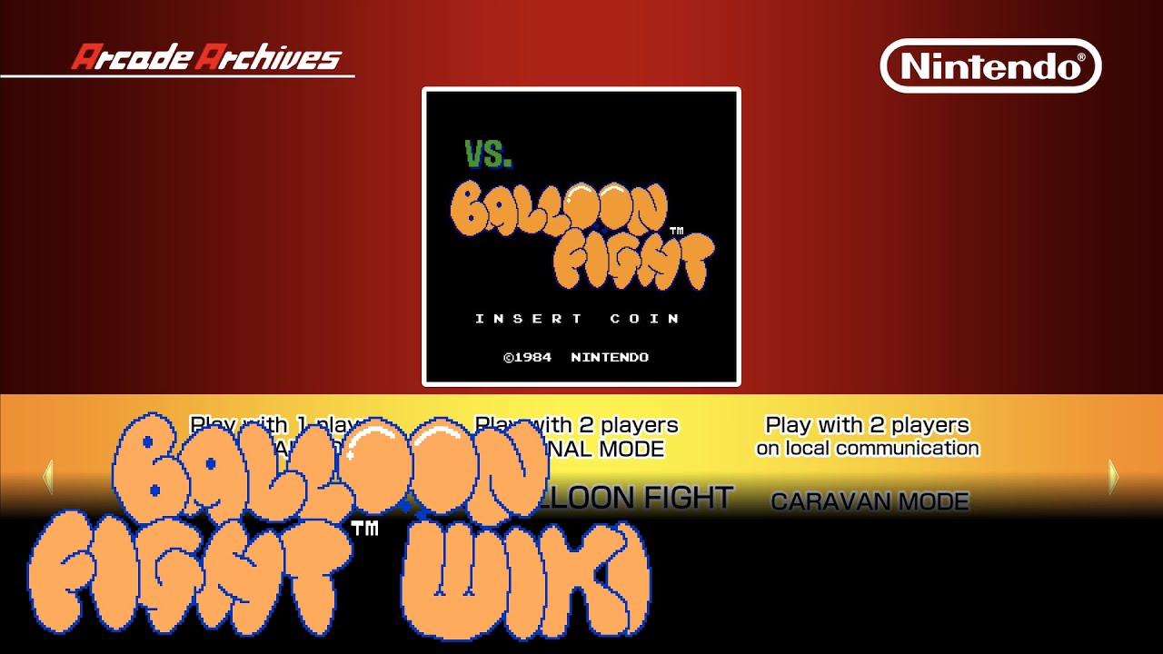 Arcade Archives: Vs. Balloon Fight Gameplay - YouTube