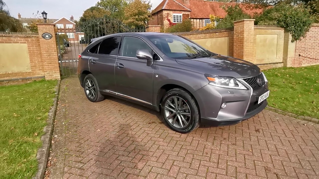 Lexus RX 450H 3.5 CVT 2012 F Sport 4x4 - Claridges Cars HD - YouTube