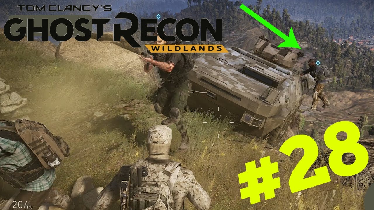 TOM CLANCY'S GHOST RECON WILDLANDS -TANK IS OUT OF CONTROL - YouTube