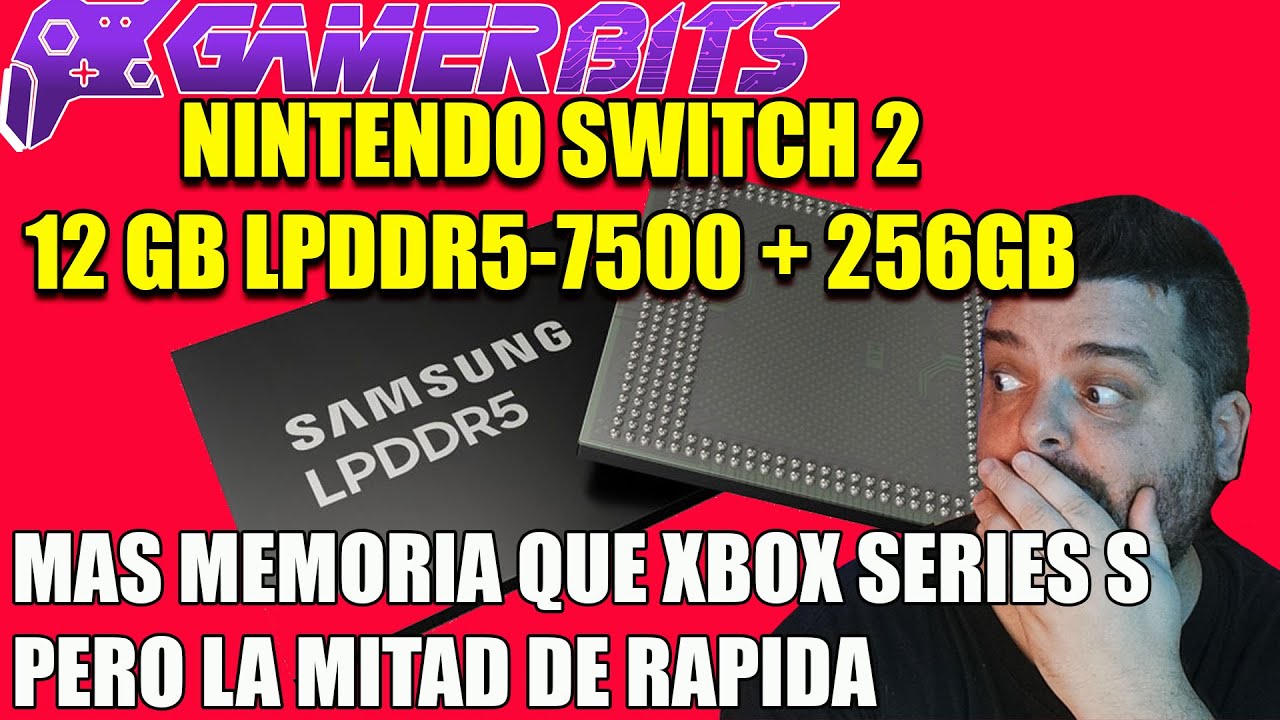 Nintendo Switch 2 tendrá 12GB de RAM LPDDR5, más memoria que Xbox ...