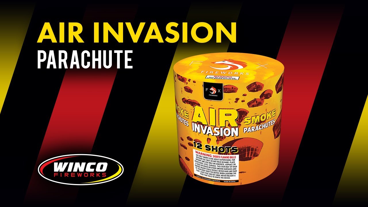 Air Invasion by Fox Fireworks 8/1 PTF103 - YouTube