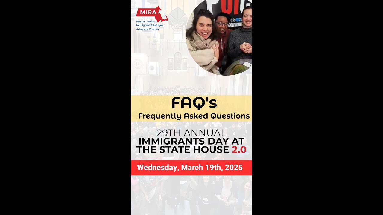 Immigrants' Day at the State House 2025 - FAQs - YouTube