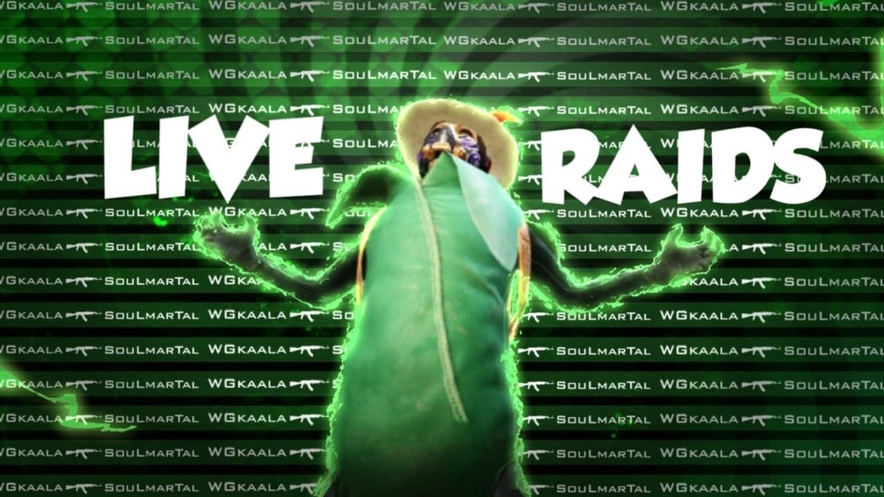 #Live Raid|| Supporting Everyone ️|| Come And Join If you Want Support ...