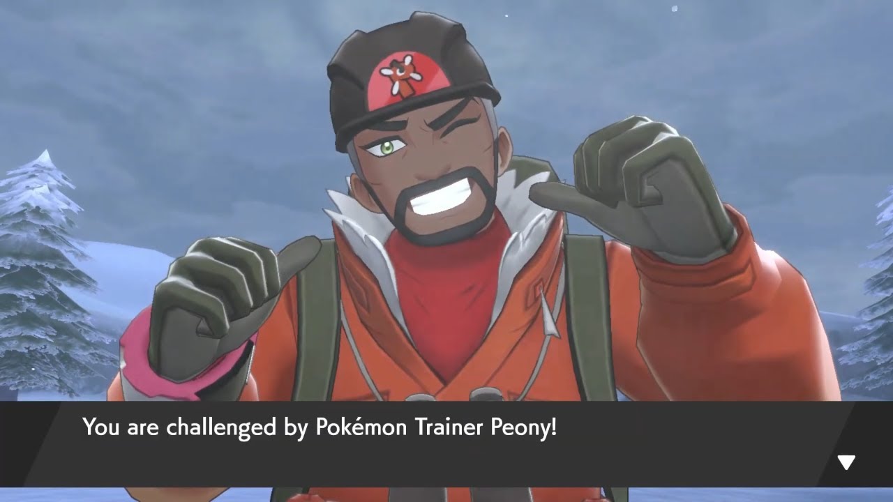 Pokémon Sword And Shield Peony Battle Theme Youtube