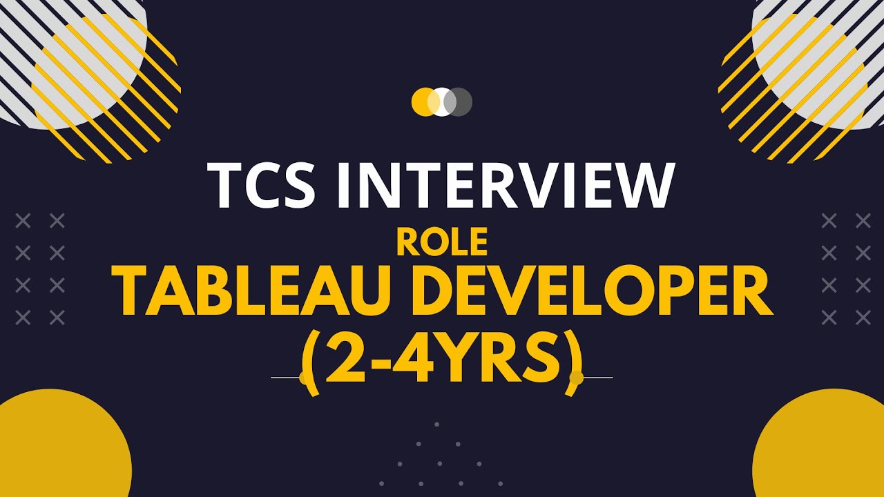 TCS Interview Experience #interviewquestions ,#tableauinterview # ...