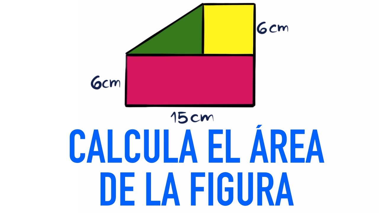 Calcula el área de la figura - YouTube