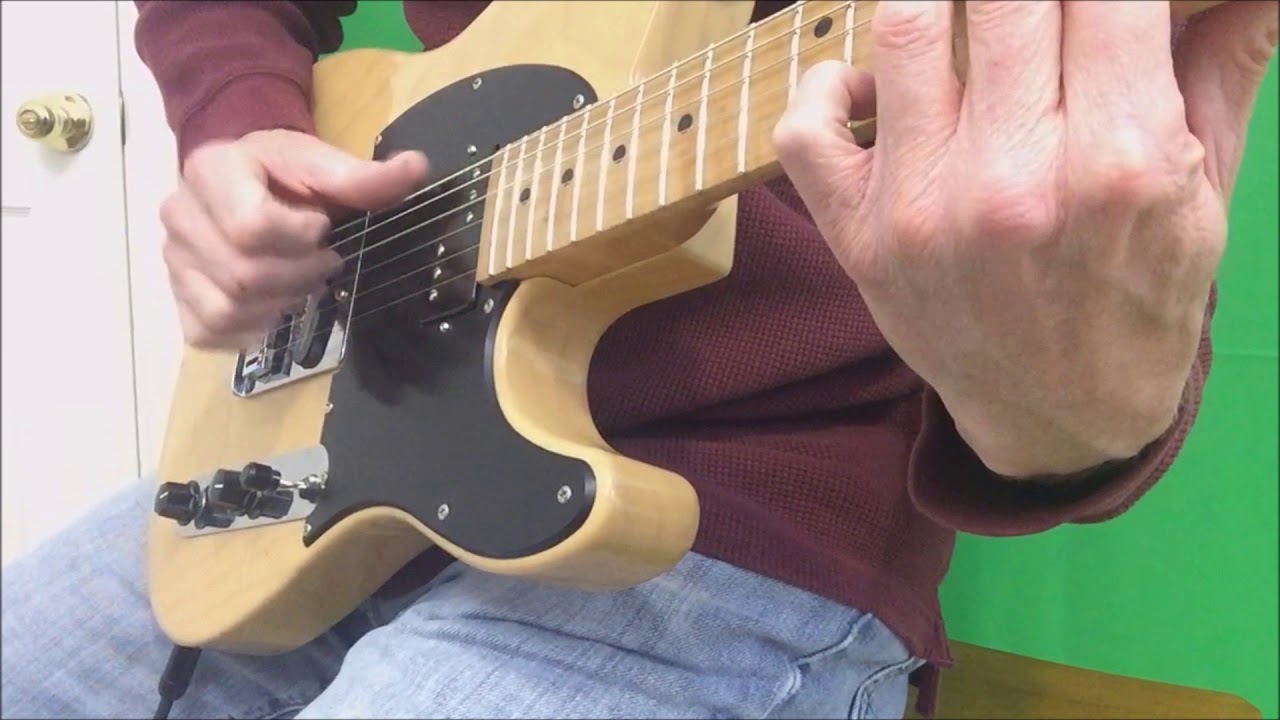 Restored Telecaster with Fralin P92 - YouTube