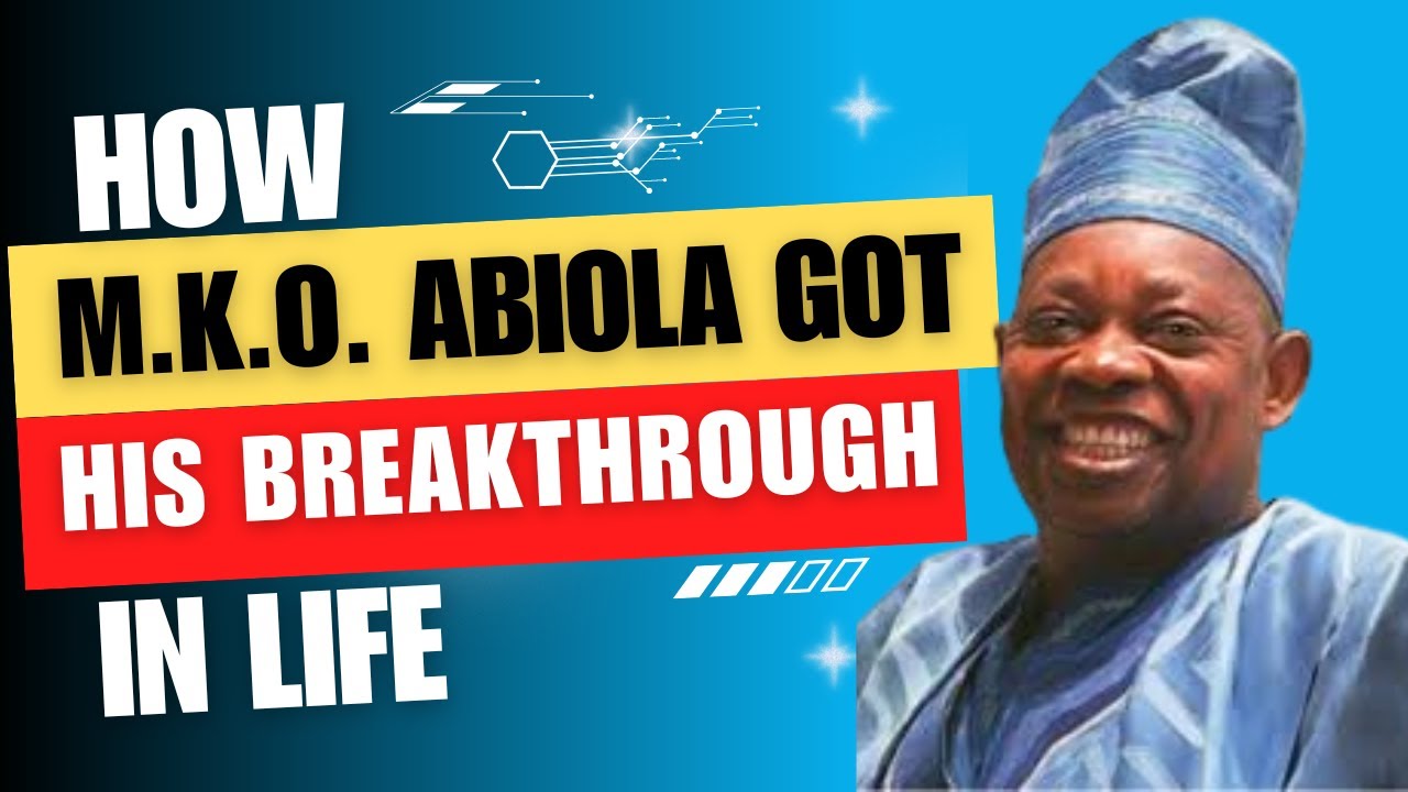 M.K.O ABIOLA on HOW HE GOT HIS FIRST BIG BREAK - 724TV - YouTube