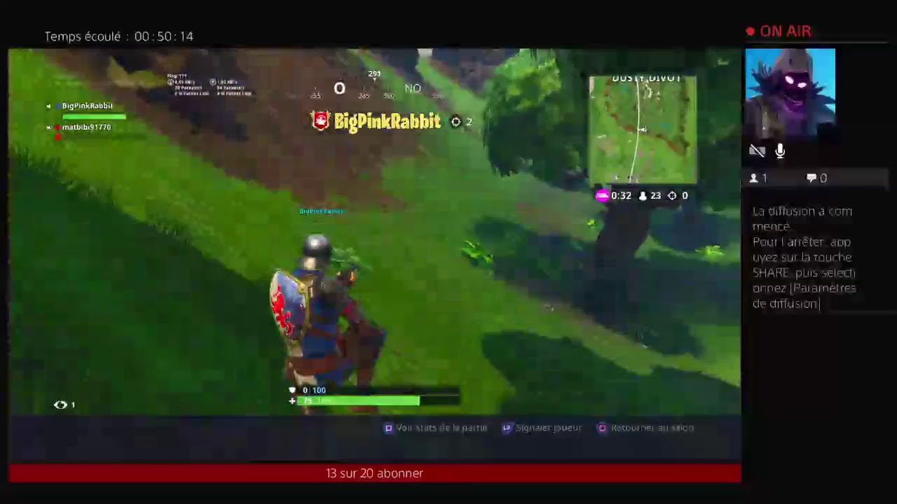 Live Fortnite batel royale : ma rage contre le top1 - YouTube