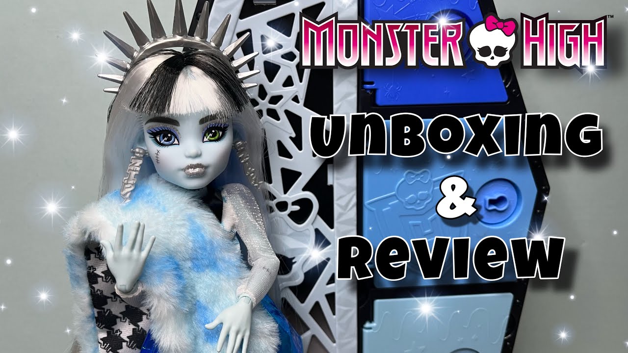 Monster High Skulltimate Secrets Fearidescent 🩵Frankie Stein🩵 Doll ...
