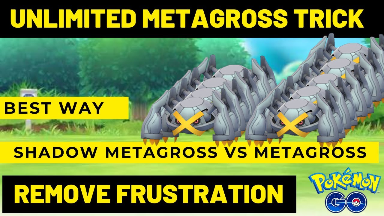 Get Unlimited Metagross Pokémon Go | shadow Metagross | TM Frustration ...