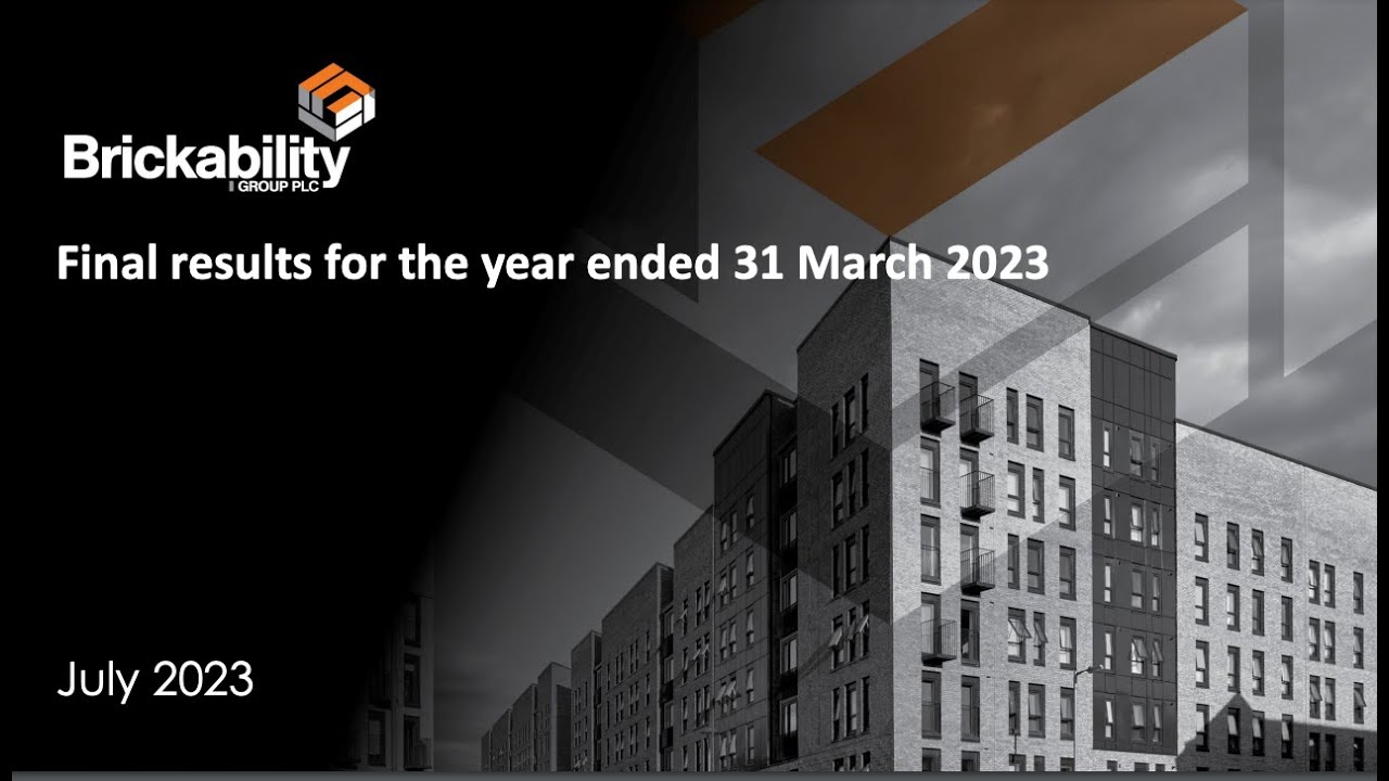 BRICKABILITY GROUP PLC - Full Year Results - YouTube