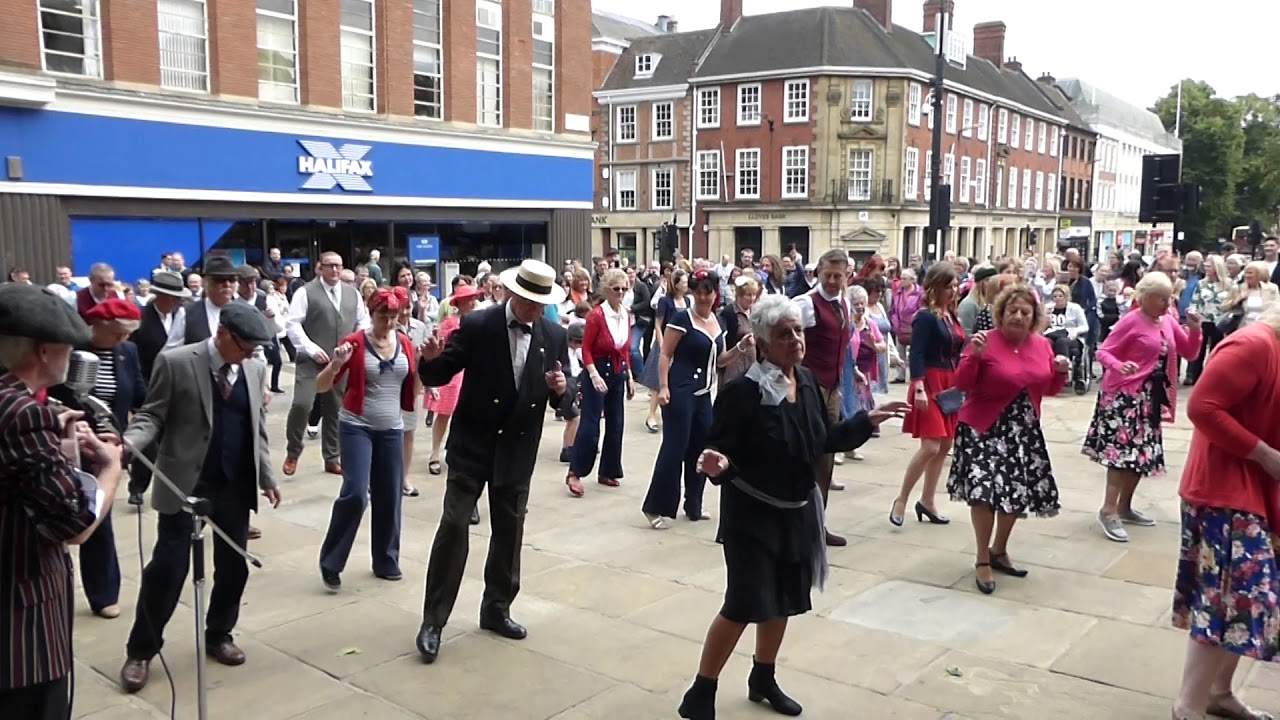 York Vintage Dance Group's Street Dance Performance of the Charleston ...