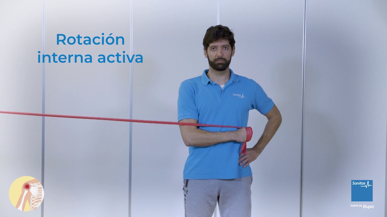 Rotación interna activa - YouTube