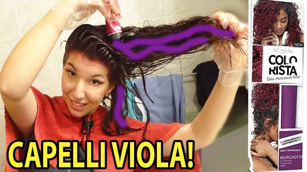 PROVIAMO LA TINTA L'OREAL COLORISTA! Tutorial - YouTube
