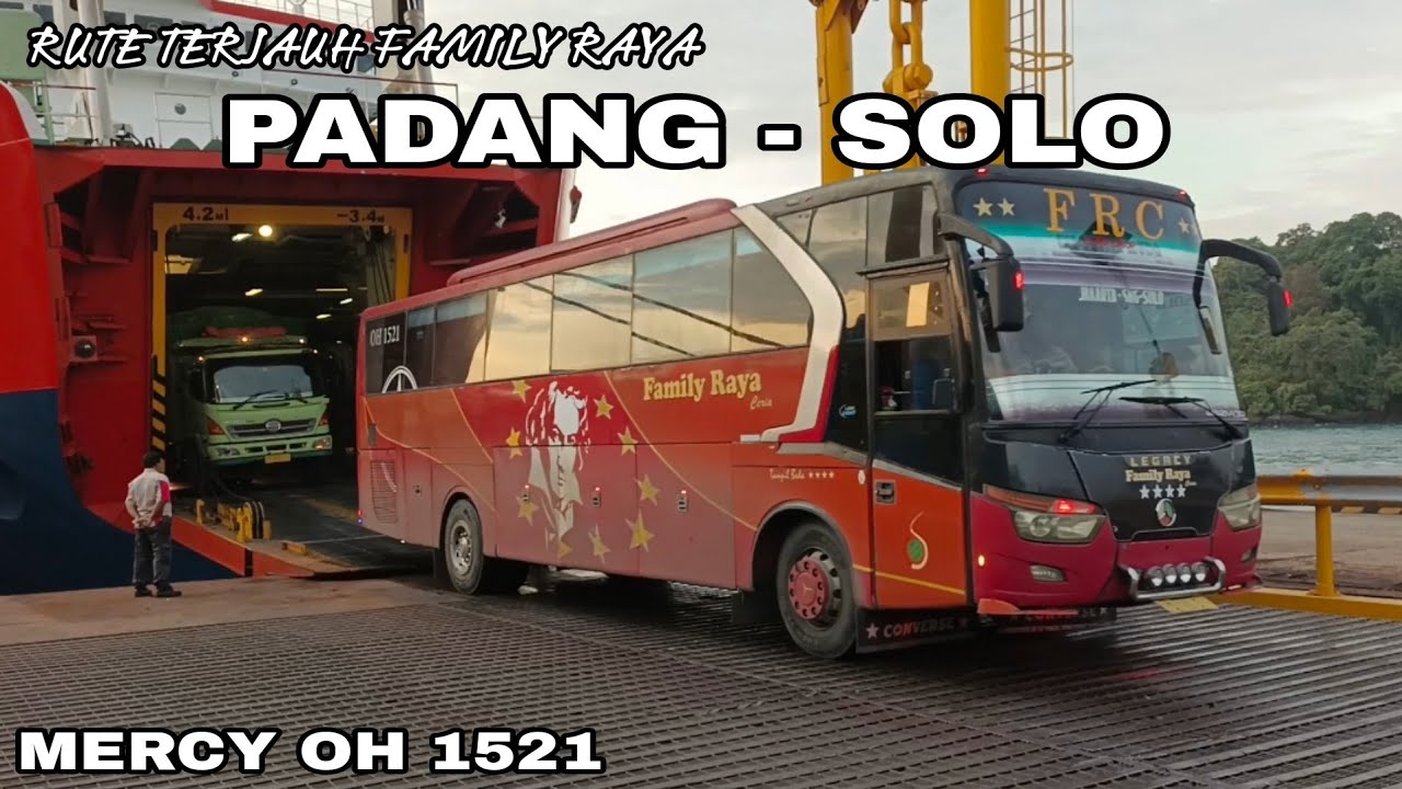 MESIN TUA SUARA MERDU BUS FAMILY RAYA CHASIS MERCY 1521 KULER JAHAT ...