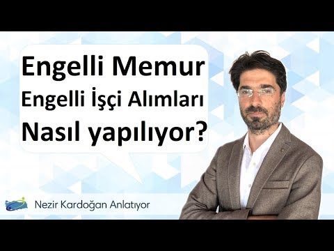 Engelli memur, engelli işçi alımları nasıl yapılıyor? EKPSS şart mı?